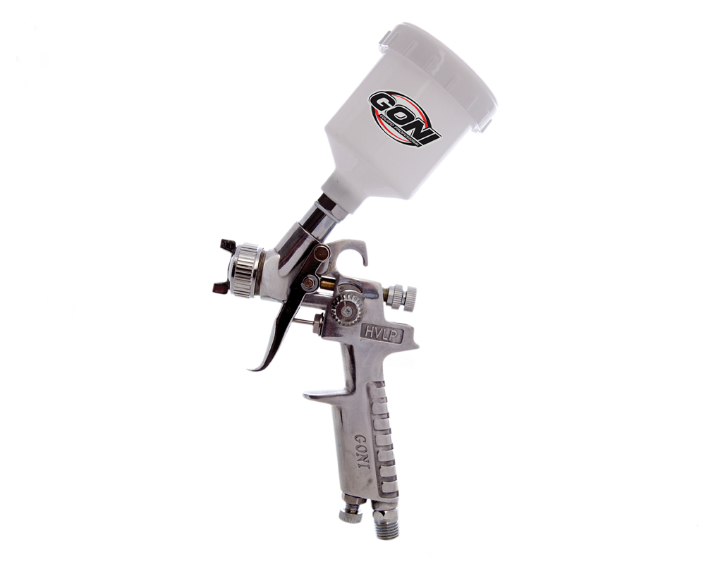 Pistola Mini Gravedad HVLP con Vaso de 150ml y Boquilla de 1.0mm Para ...